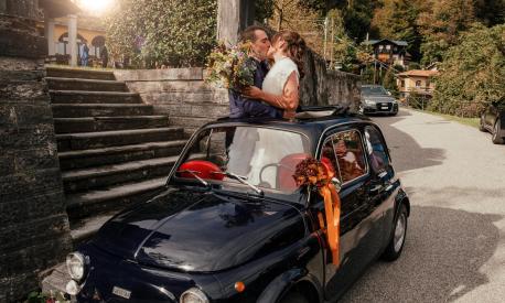 Longo Borghini e Mosca, matrimonio... in bici sul lago Maggiore ...