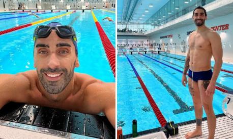 Filippo Magnini ha 41 anni: fisico al top con nuoto, palestra, sci ...