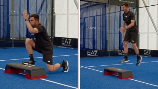 Split Squat Jump (con step): come si esegue in modo efficace | Gazzetta.it