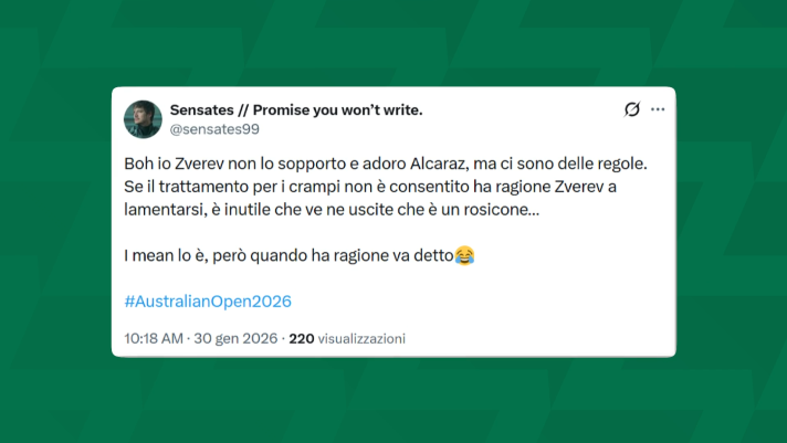 Alcaraz risponde a Zverev: "Il timeout medico deciso dal fisioterapista ...