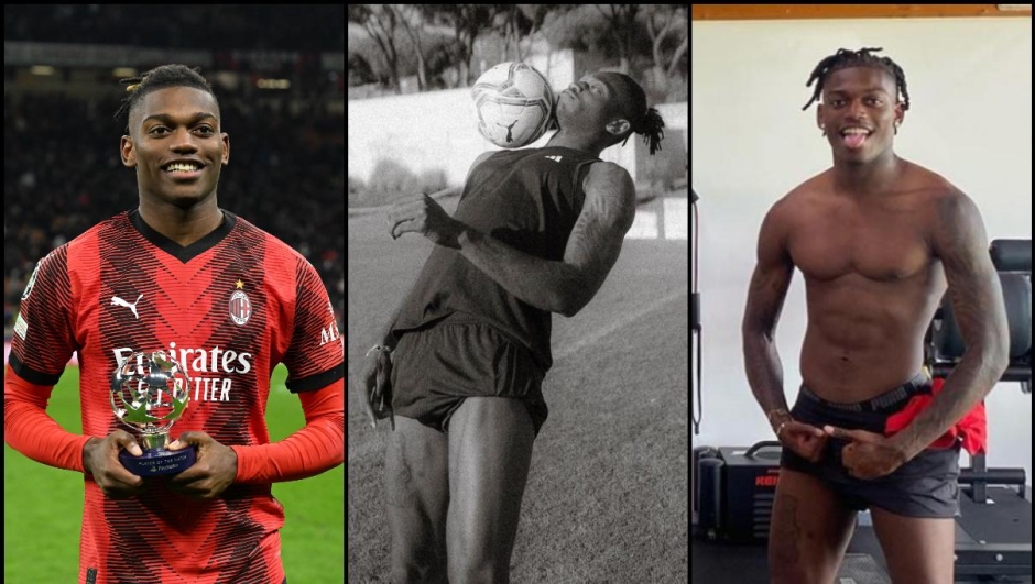 Rafa Leao, curiosità: Ibra, allenamenti e musica con Kean e McKennie | Gazzetta.it