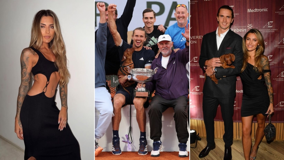 I portafortuna di Zverev: Sophia, Mishka e la new entry Buba | Gazzetta.it