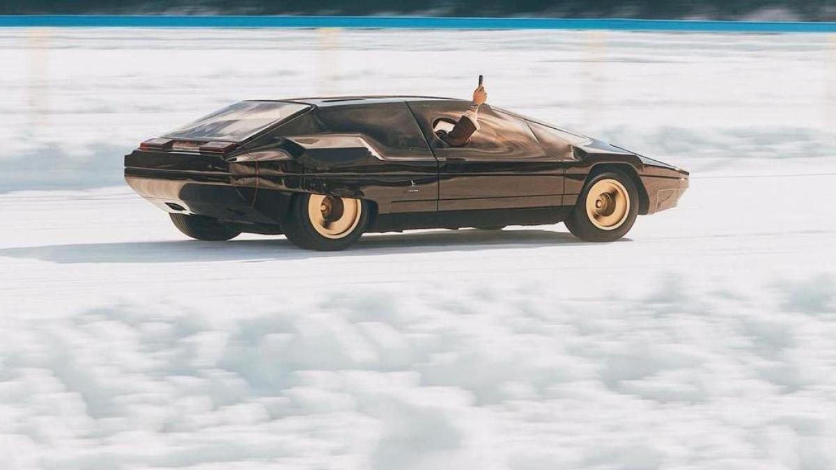 Lancia Stratos: concept Sibilo di Bertone a St. Moritz | Gazzetta.it