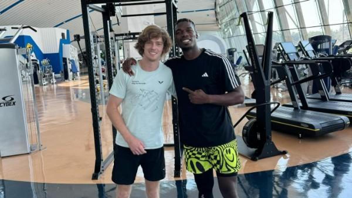 Juve, Pogba è a Dubai con Rublev e Pjanic | Gazzetta.it