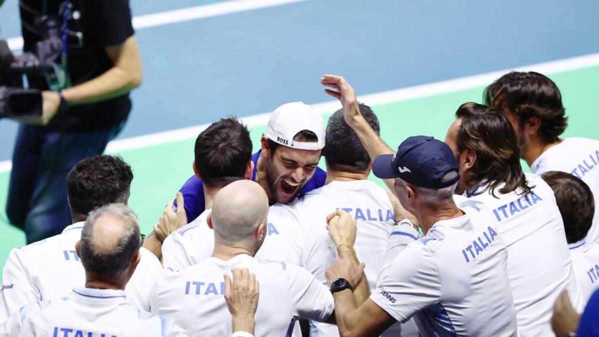 Coppa Davis, Berrettini batte Van de Zandschulp | Gazzetta.it