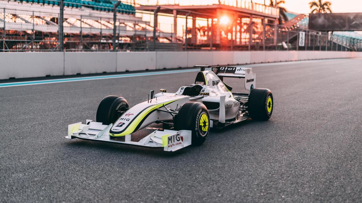 F1, all'asta la Brawn GP che vinse il mondiale con Jenson Button ...