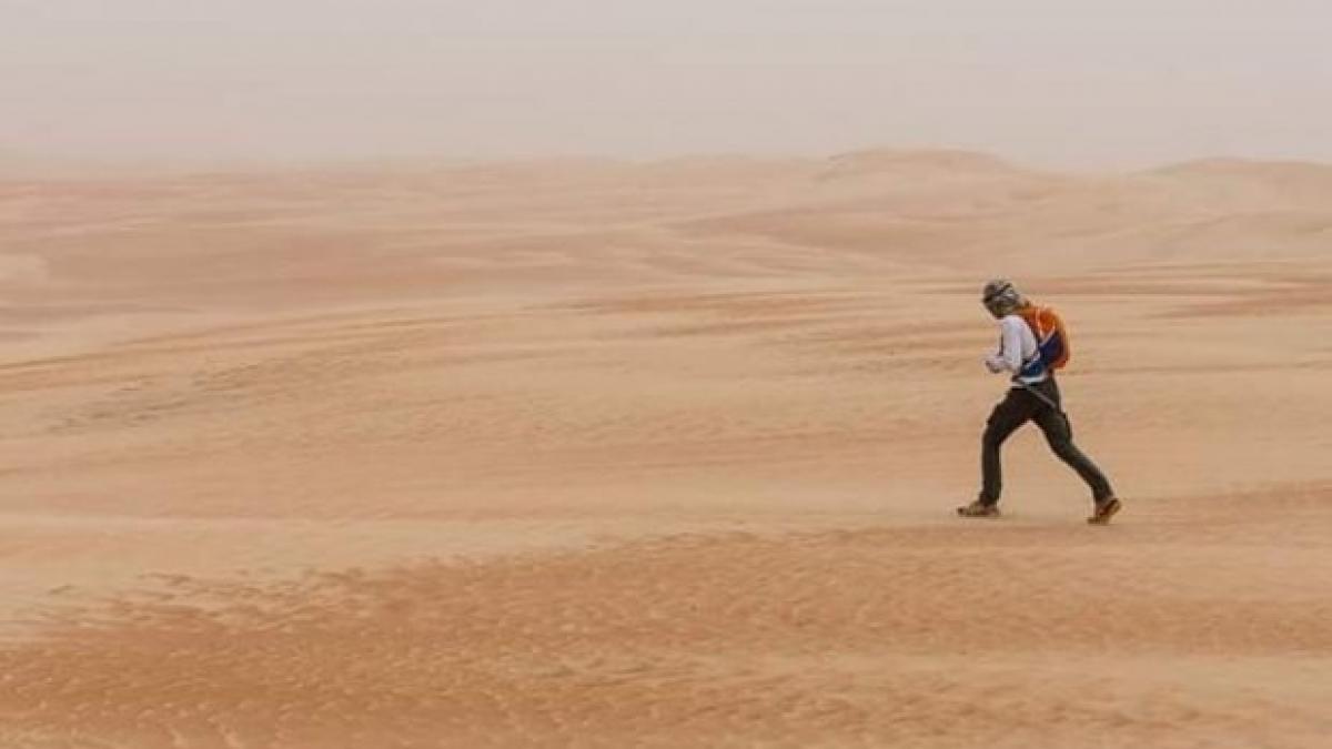 Into the Lost Desert: è record del runner Max Calderan, 1100 km nel ...