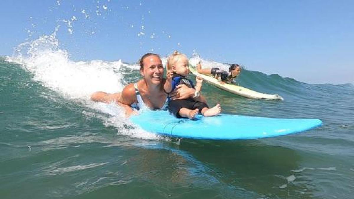 Surf, da piccoli sulla tavola? Valentina Vitale dice sì | Gazzetta.it