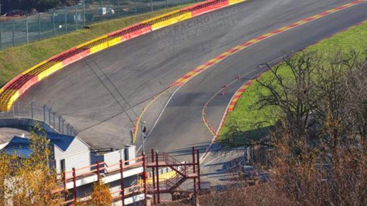 F1, ecco le prime immagini della nuova curva Eau Rouge a Spa ...