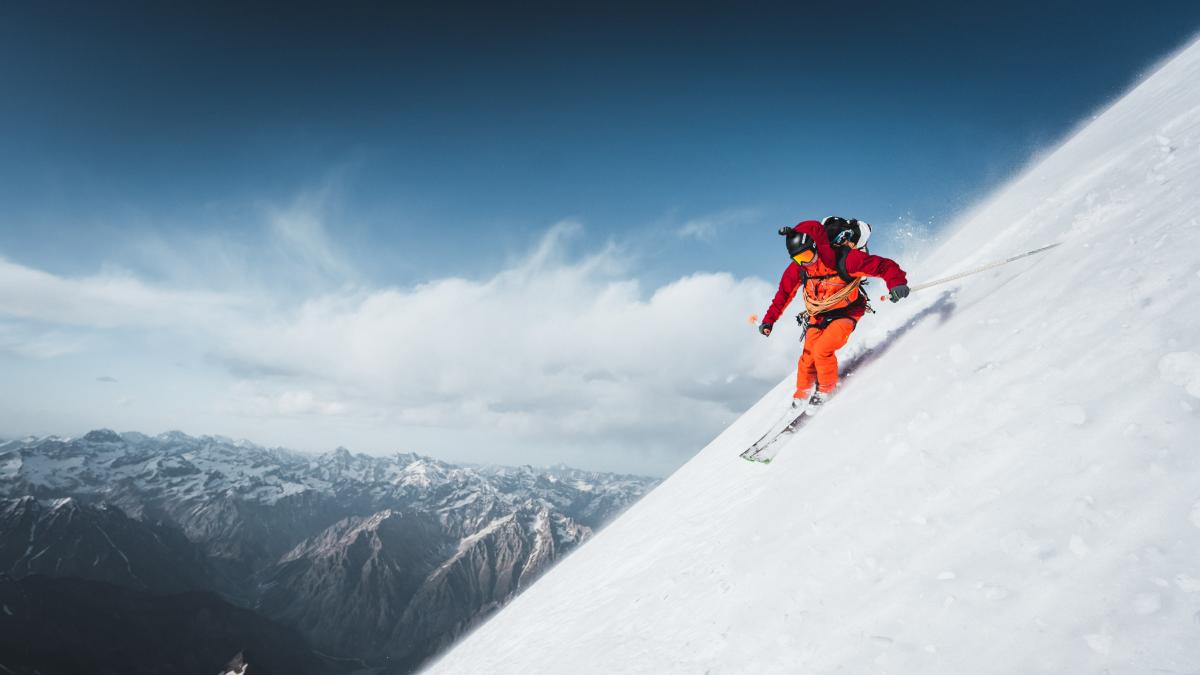 Bine Žalohar doma il Falak Sar con gli sci: l'intervista | Gazzetta.it