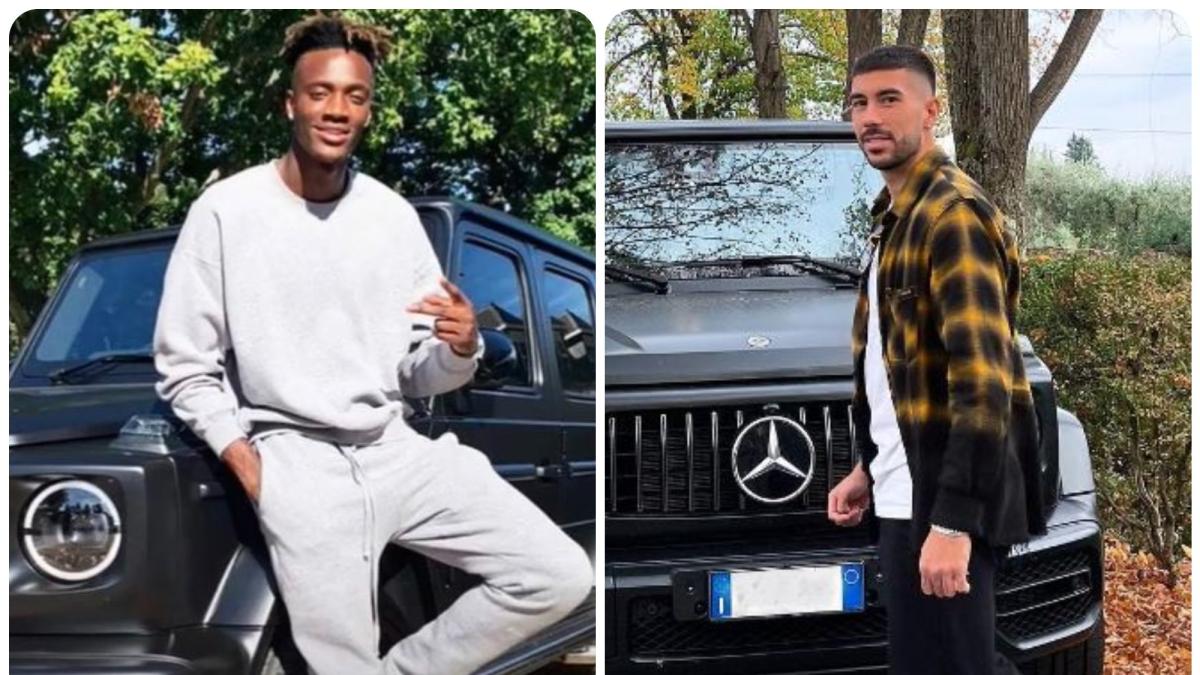 Roma-Lazio, il derby dei garage: Abraham in Mercedes, Zaccagni sceglie ...