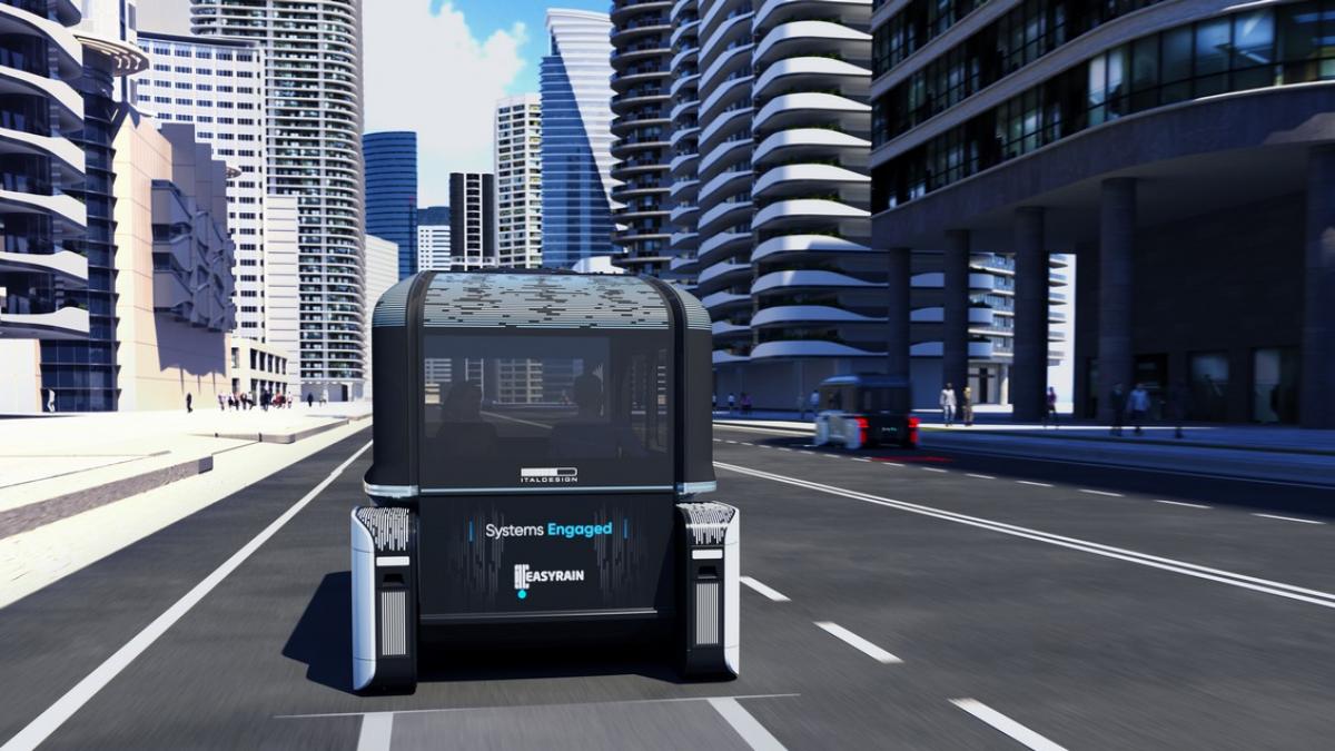 Climb-E, la capsula modulare Italdesign che si 'arrampica' | Gazzetta.it