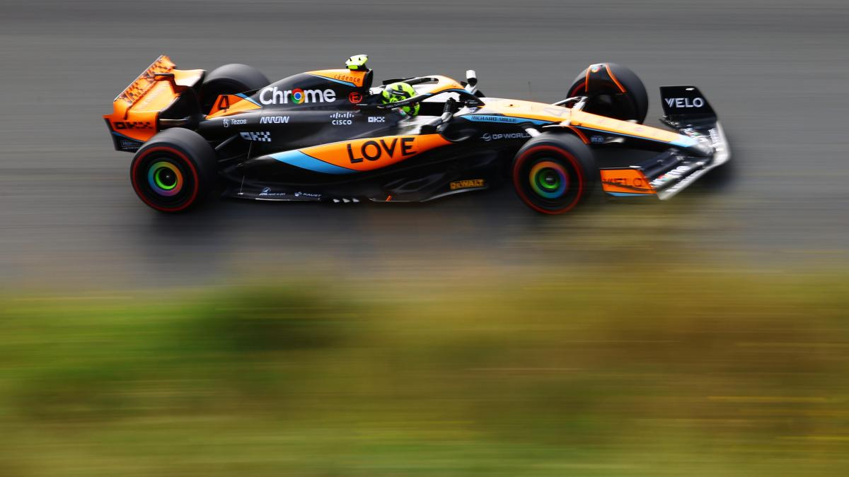 F1, GP Olanda, Norris sorprende Verstappen. Ferrari, inizio difficile ... F1, GP Olanda, Norris sorprende Verstappen. Ferrari, inizio difficile ...