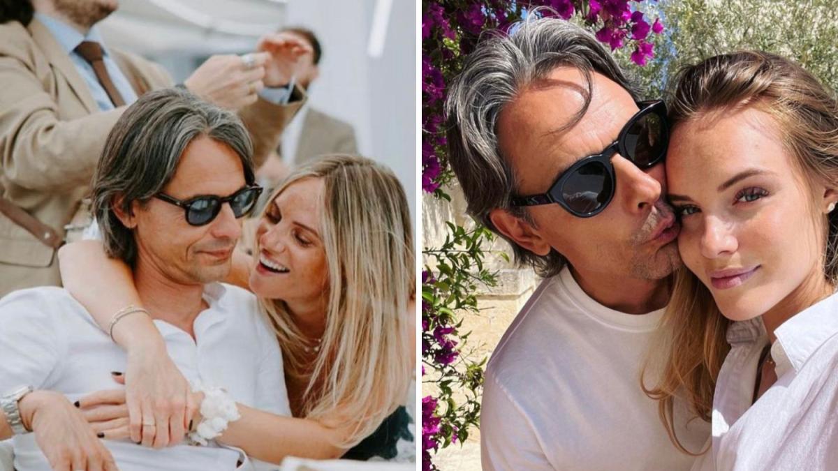 Pippo Inzaghi parla della futura moglie Angela: "Come me beve solo ...