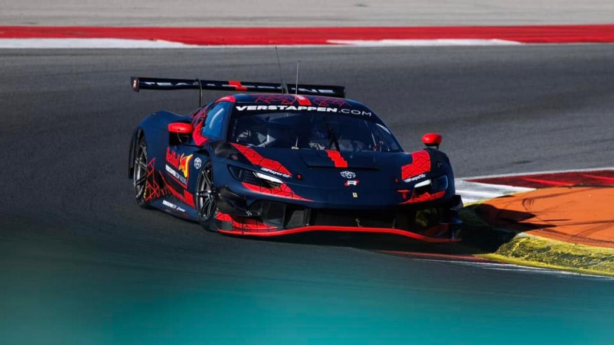 Un test “a tutto GT” per Max Verstappen. Con tanto di Ferrari ...