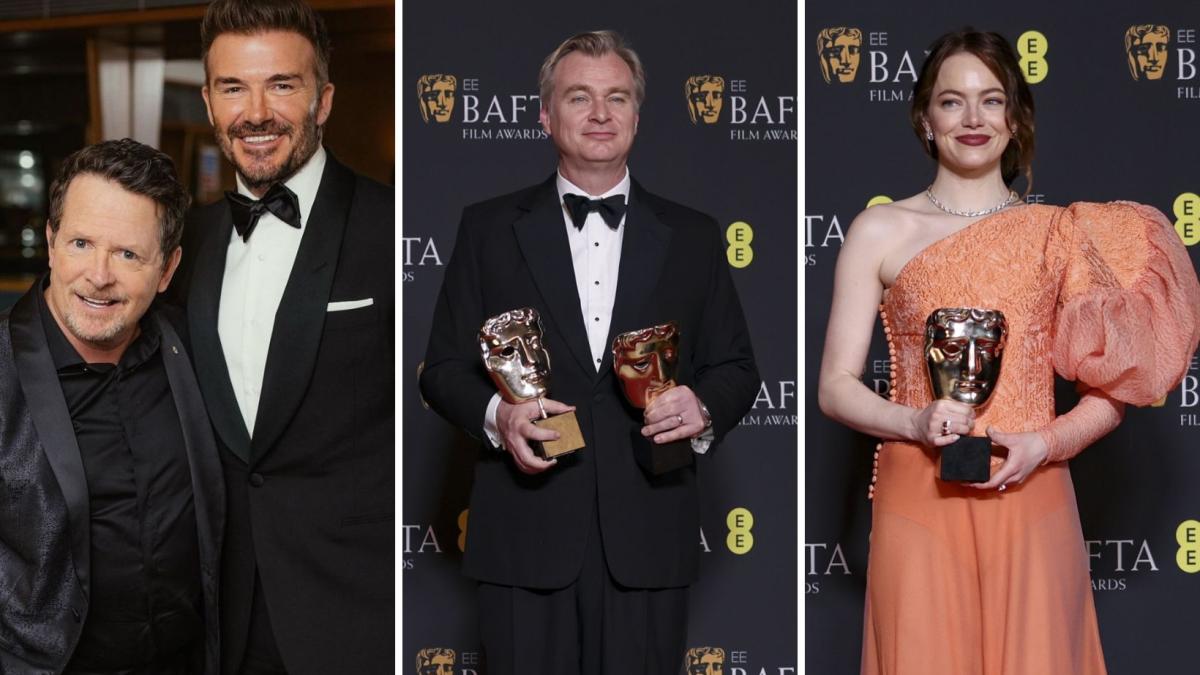Bafta 2024, tutti i premi. David Beckham e Michael J. Fox alla ...