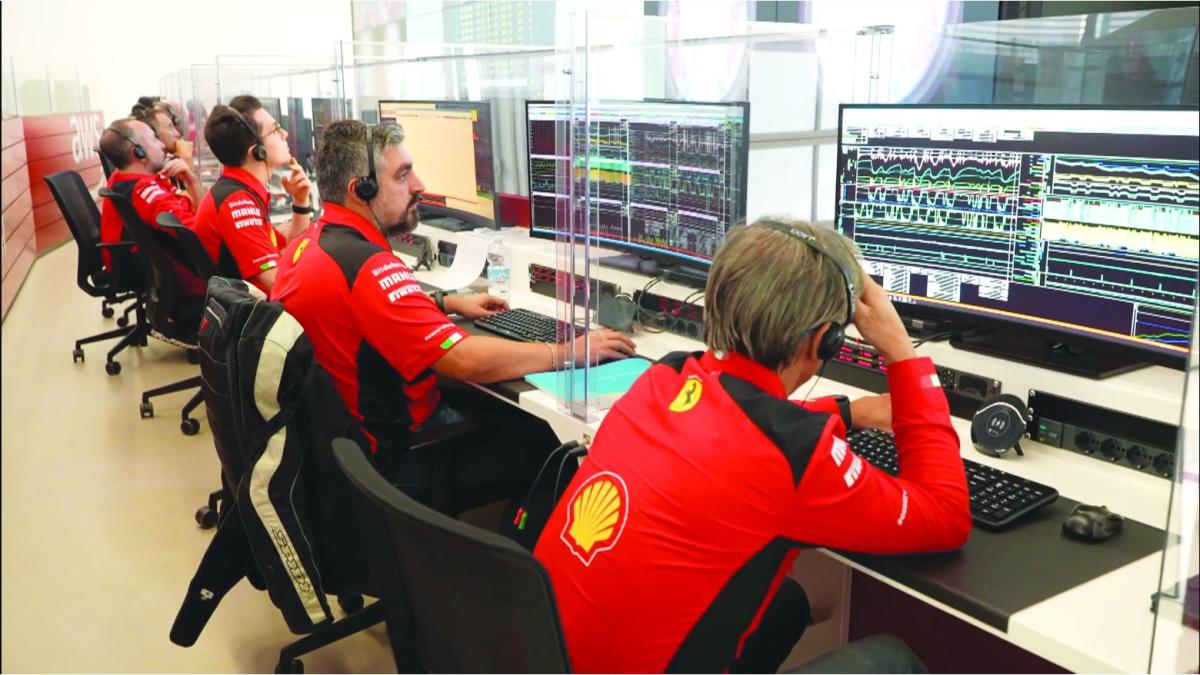 Leclerc Montecarlo e il remote garage Ferrari | Gazzetta.it