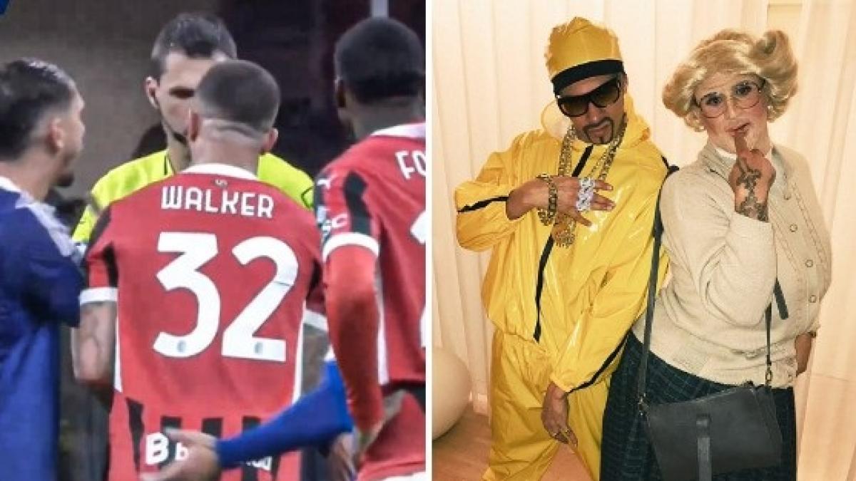 Walker e il rosso a Dele Alli in Milan-Como: amicizia o poca professionalità? | Gazzetta.it