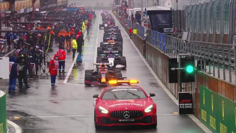 F1, ecco le prime immagini della nuova curva Eau Rouge a Spa ...