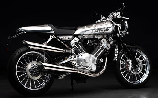 Brough Superior SS100 Bert le Vack dedicata ai record di velocità ...
