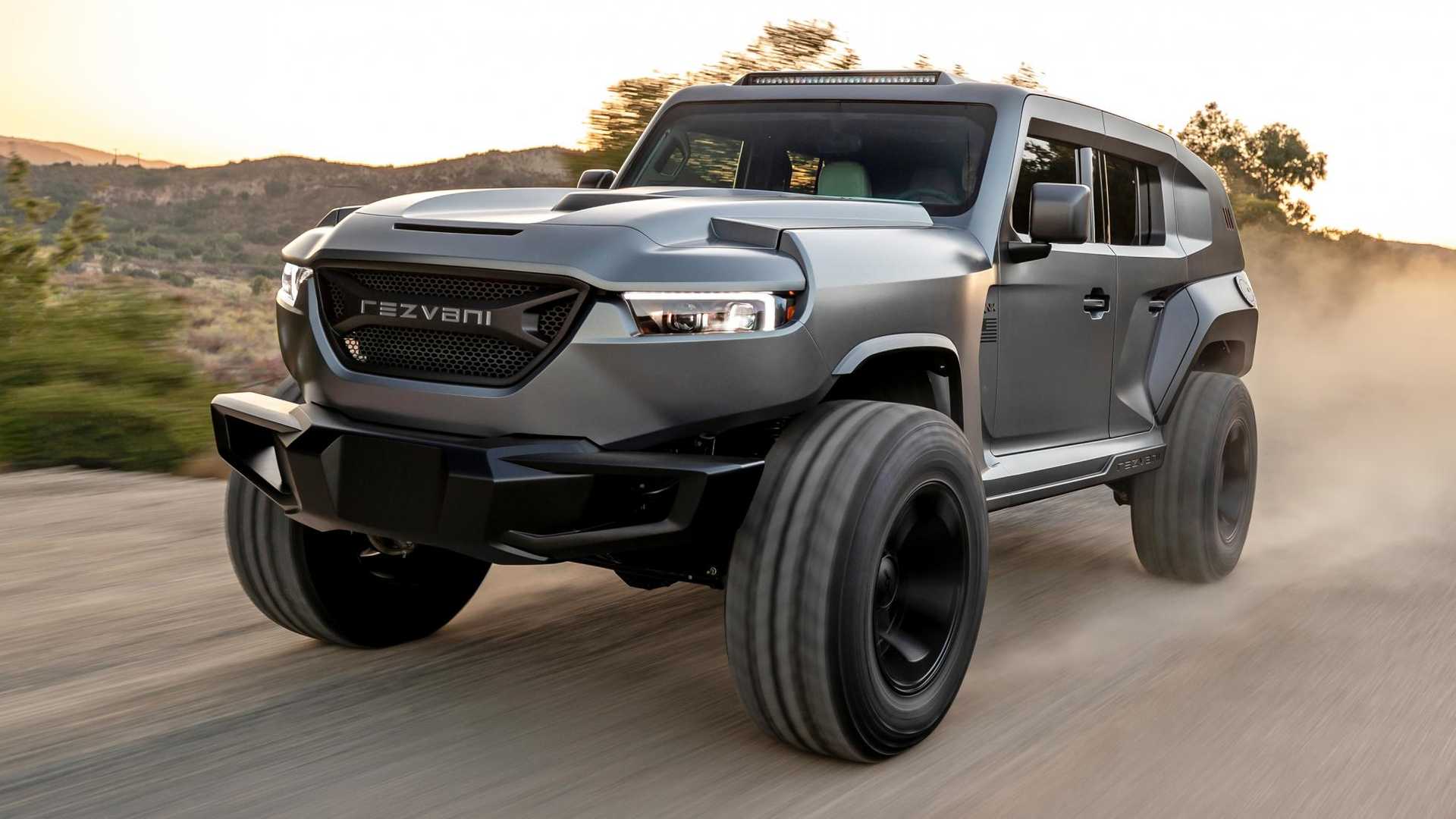 Rezvani Tank, il Suv da 1.300 Cv con carrozzeria blindata: info, motori ...