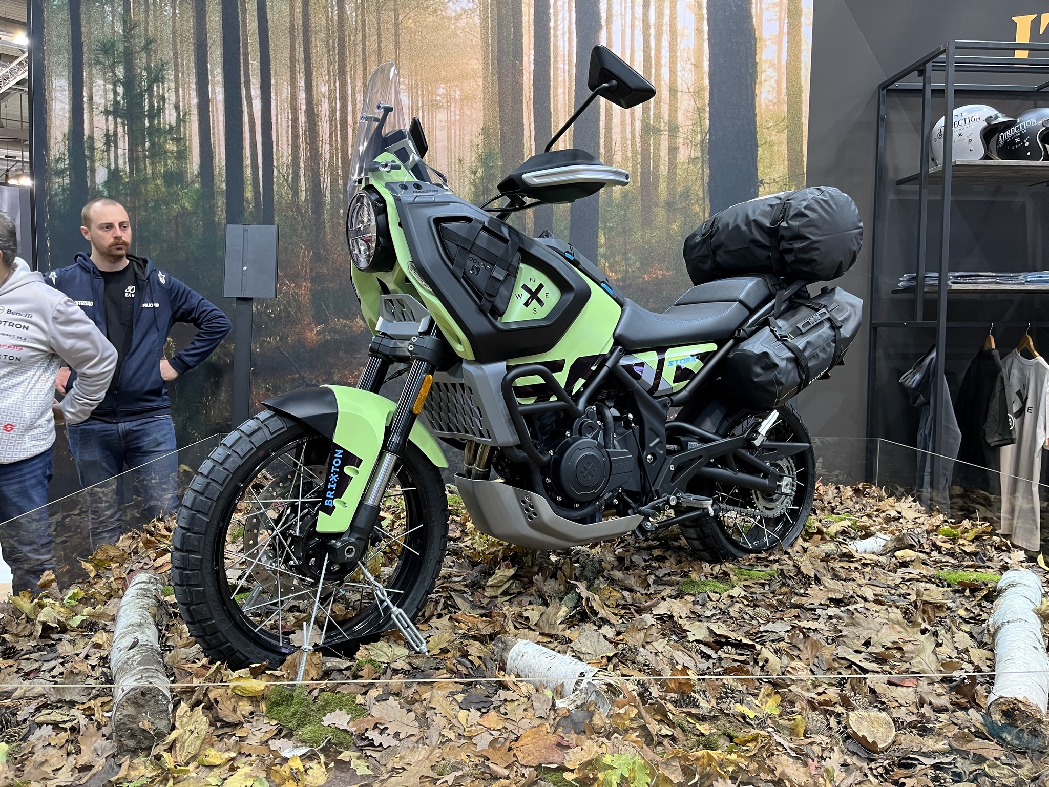 Brixton Storr: foto e caratteristiche del prototipo adventure da 48 Cv ...