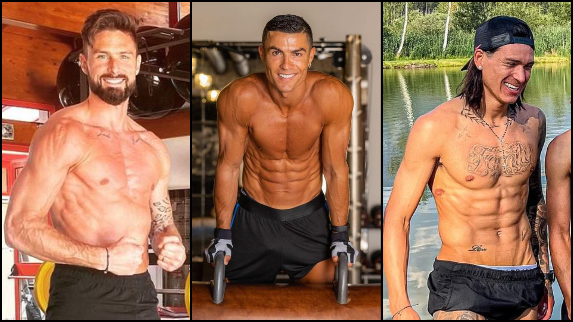 Calciatori più muscolosi ai Mondiali Qatar2022: da Ronaldo a Nunez ...