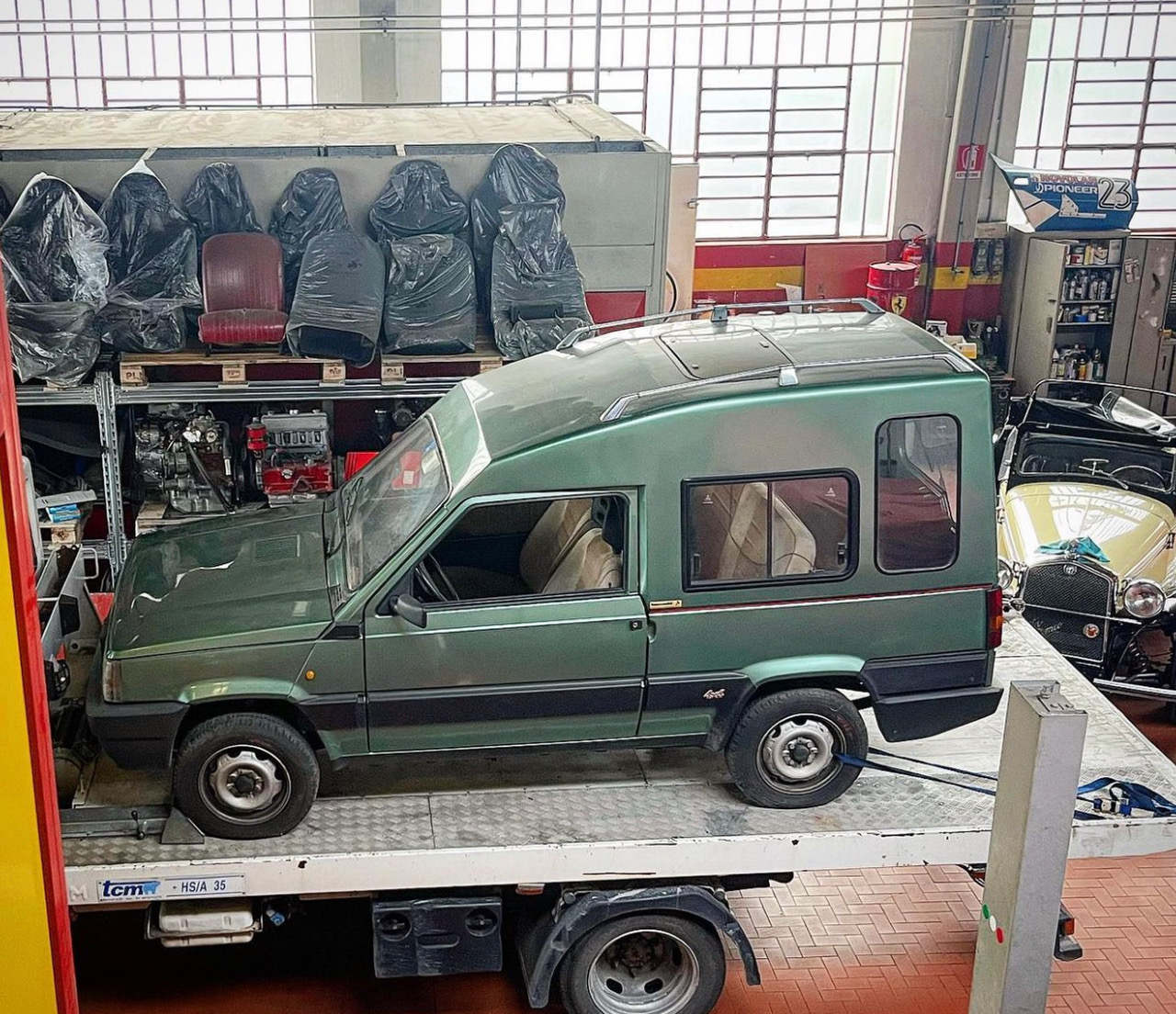 Fiat Panda 4x4: quando diventò un'ambulanza | Gazzetta.it