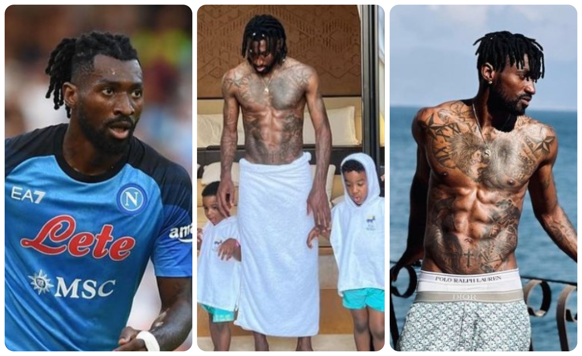 Zambo Anguissa: fisico top con spinaci, pesi e... tutti i suoi segreti ...