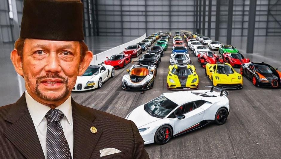 Le auto del Sultano del Brunei minacciate dal caldo | Gazzetta.it