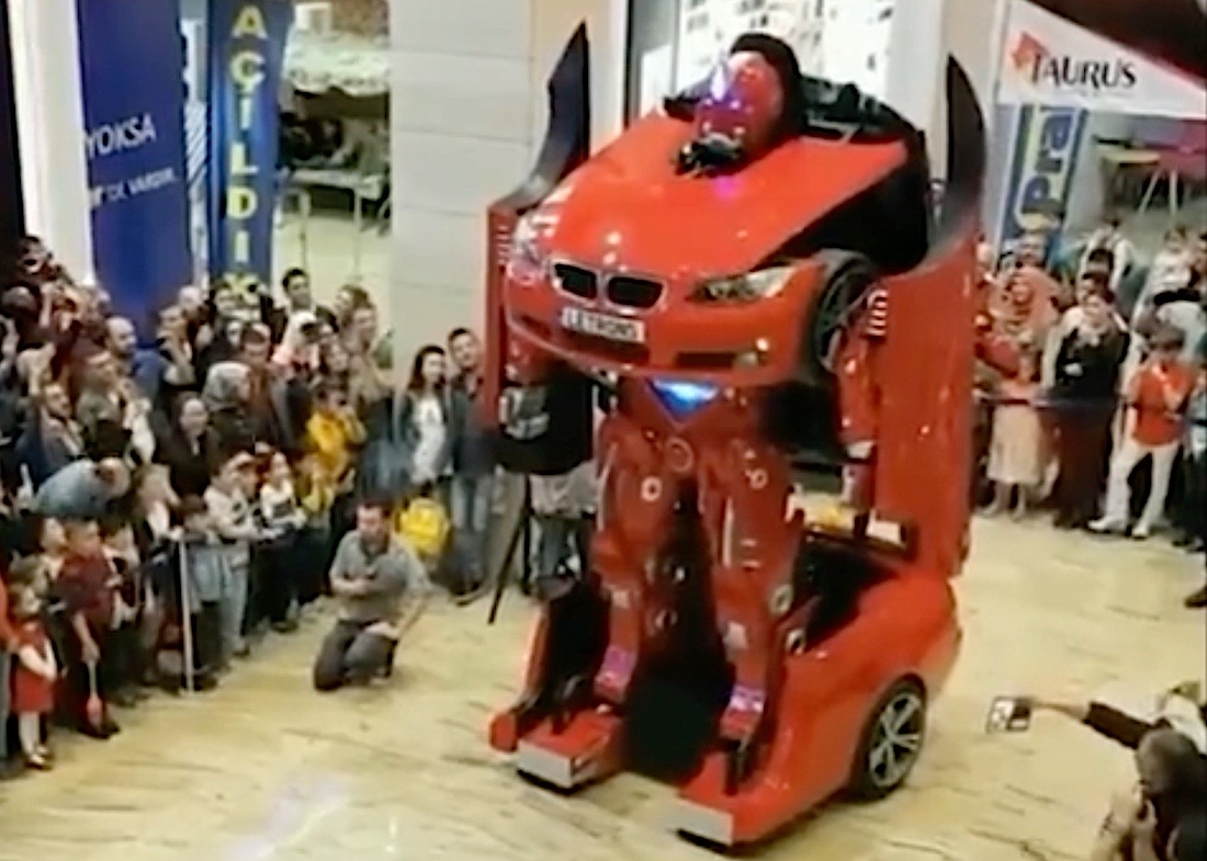 Antimon, la Bmw Serie 3 diventa un Transformer guidabile | Gazzetta.it