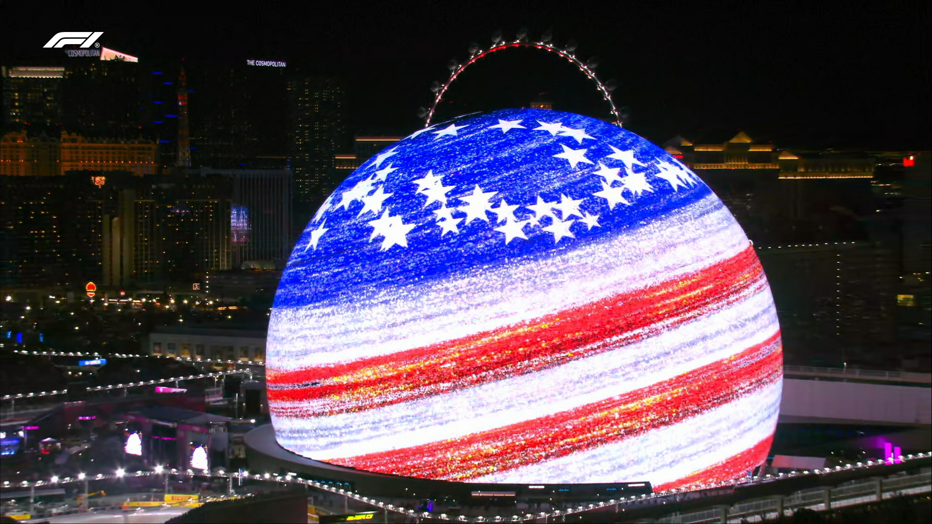 The Sphere, la sfera luminosa di Las Vegas simbolo del GP F1 | Gazzetta.it