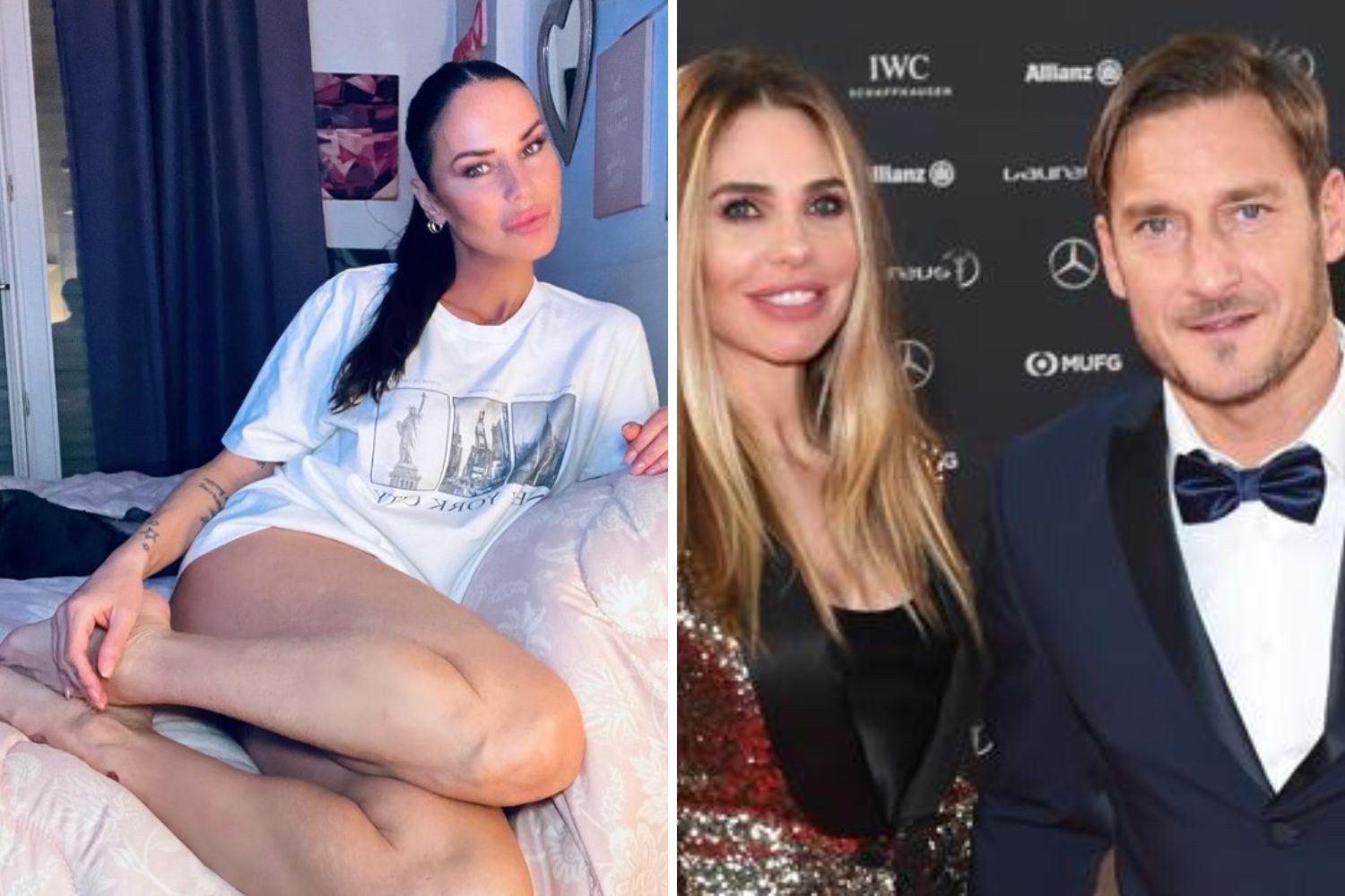 Antonella Mosetti parla di Francesco Totti e Ilary Blasi, li ho fatti ...