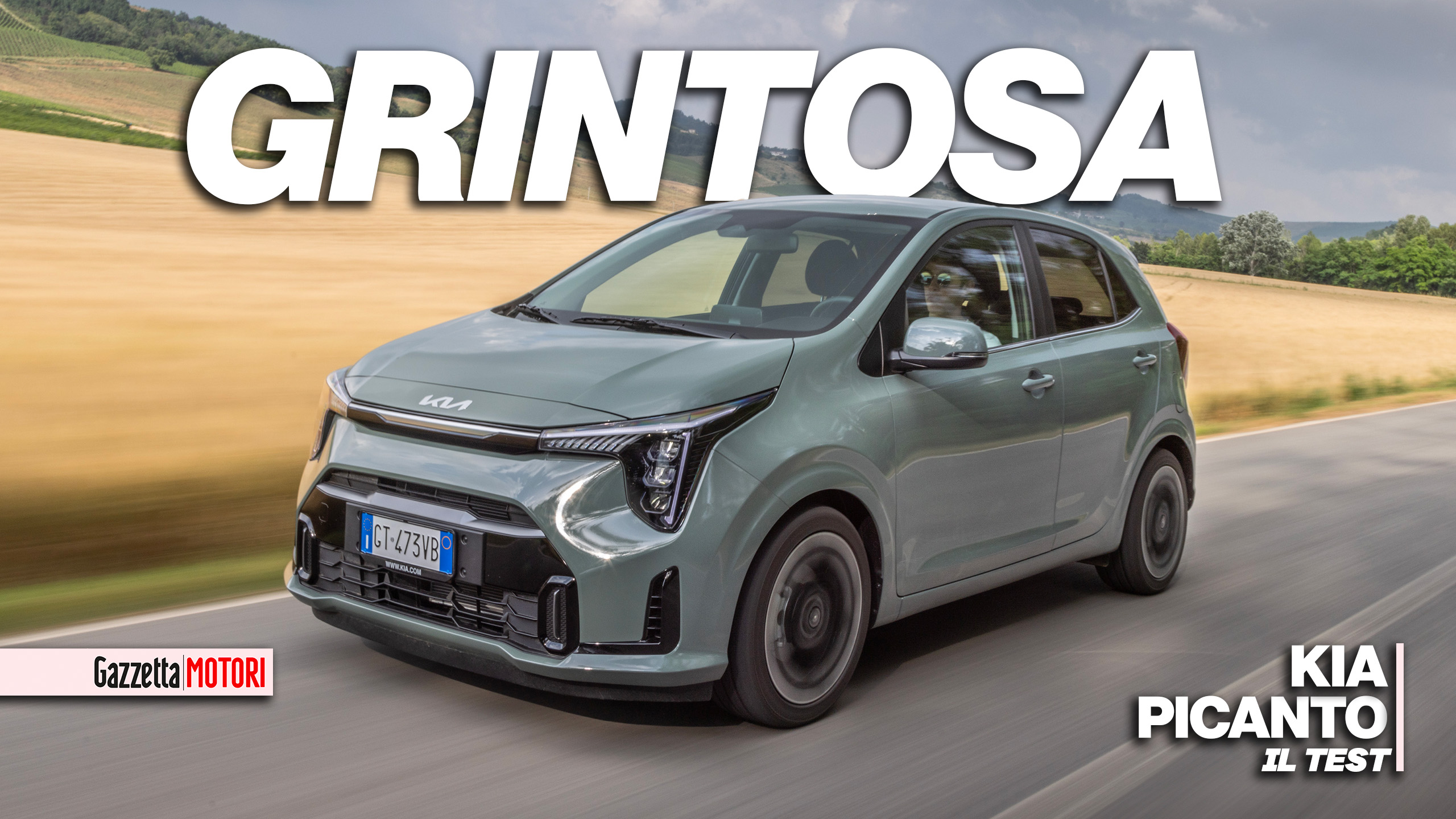 Kia Picanto, la prova su strada della citycar: come va, prezzi, versioni, motore | Gazzetta.it