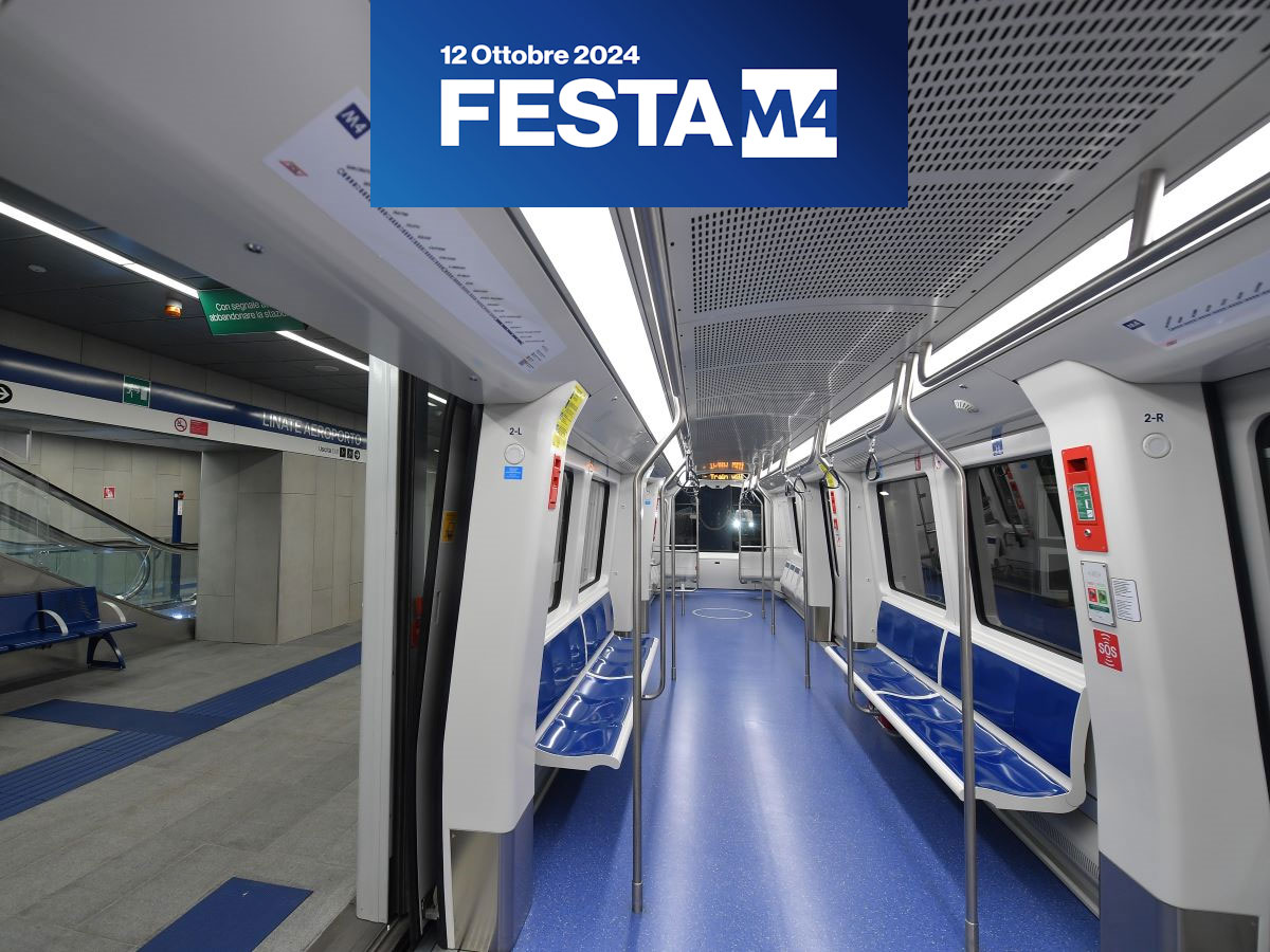 Metropolitana linea M4 di Milano: apertura, fermate e mappa della metro ...