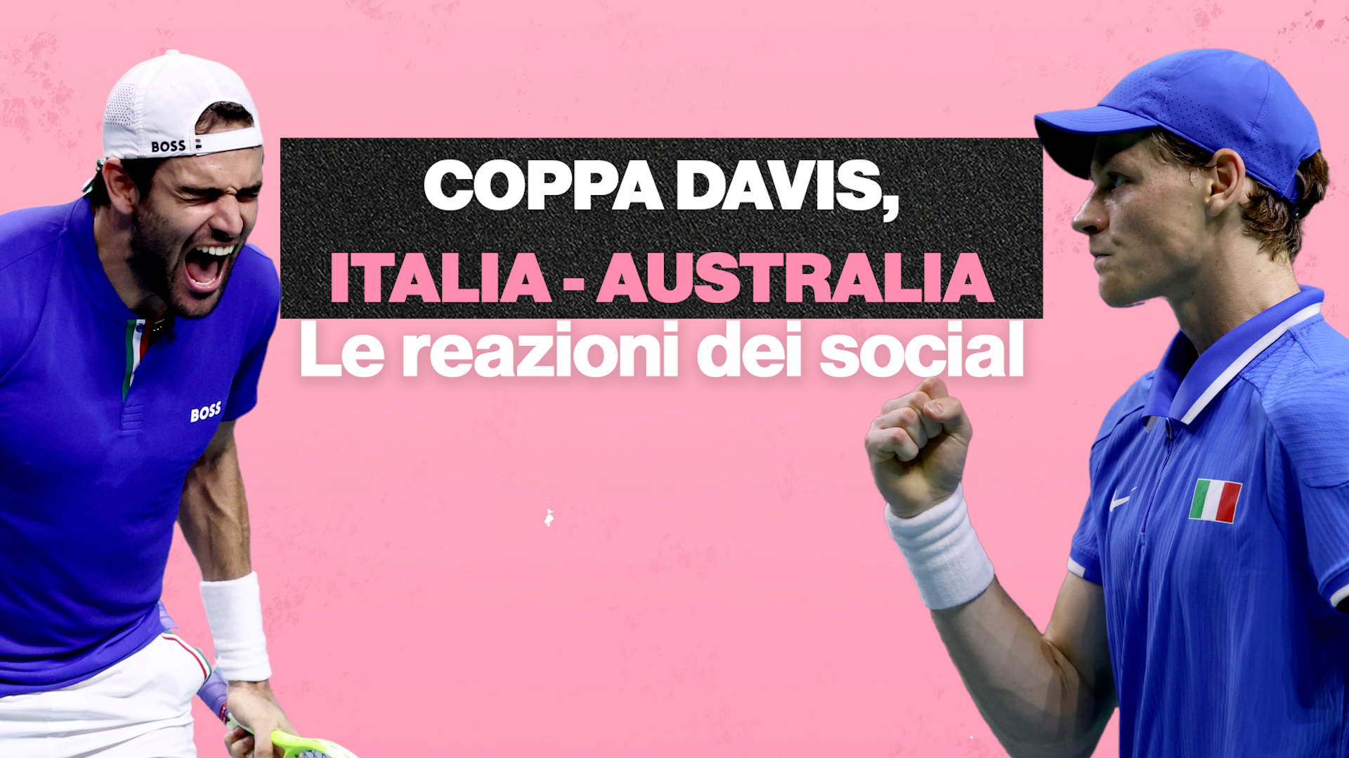 Coppa Davis, semifinale Italia-Australia: le interviste a Sinner, Berrettini, Volandri | Gazzetta.it