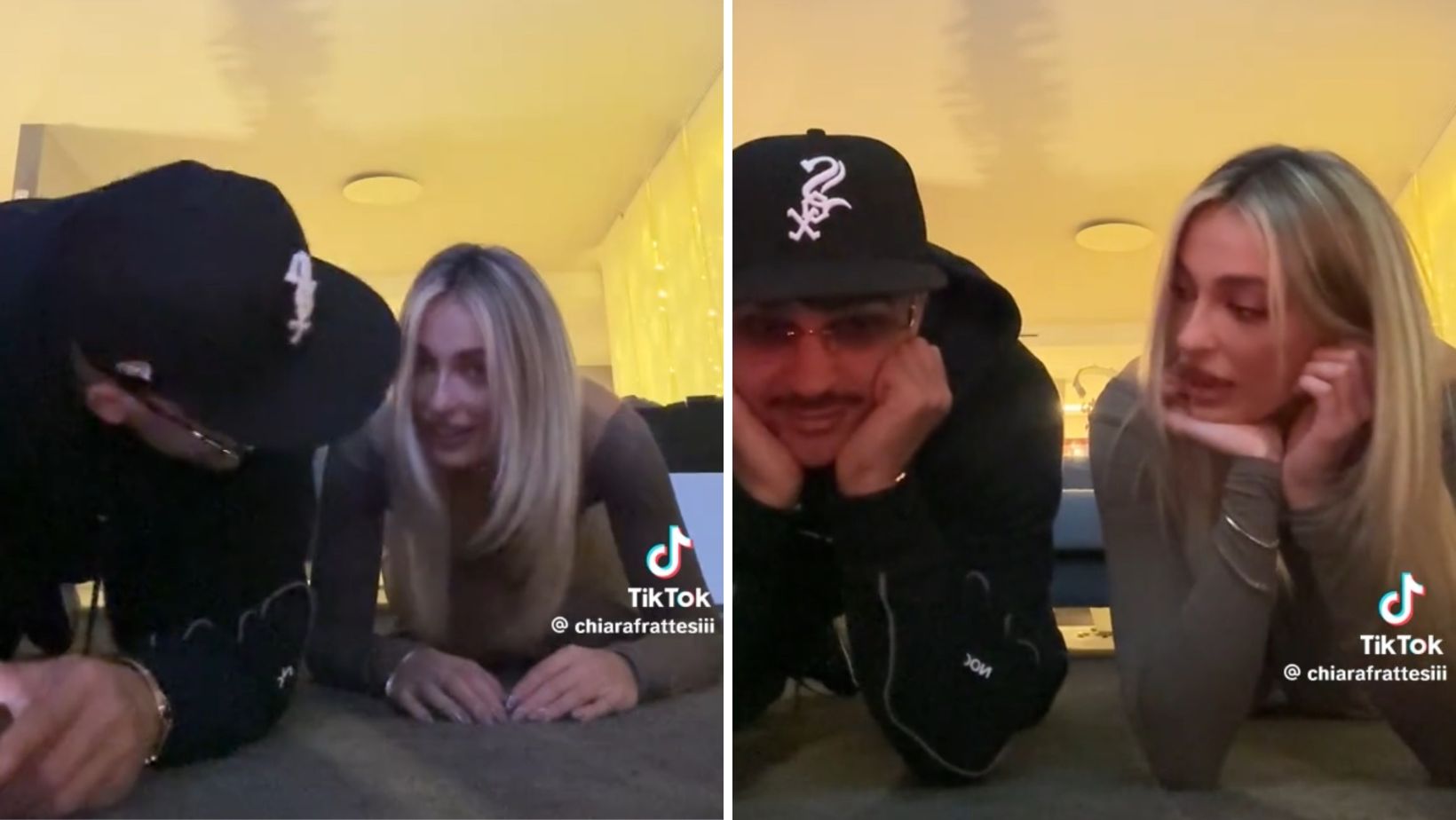 Chiara Frattesi e Geolier felici e sereni nel primo TikTok di coppia ...