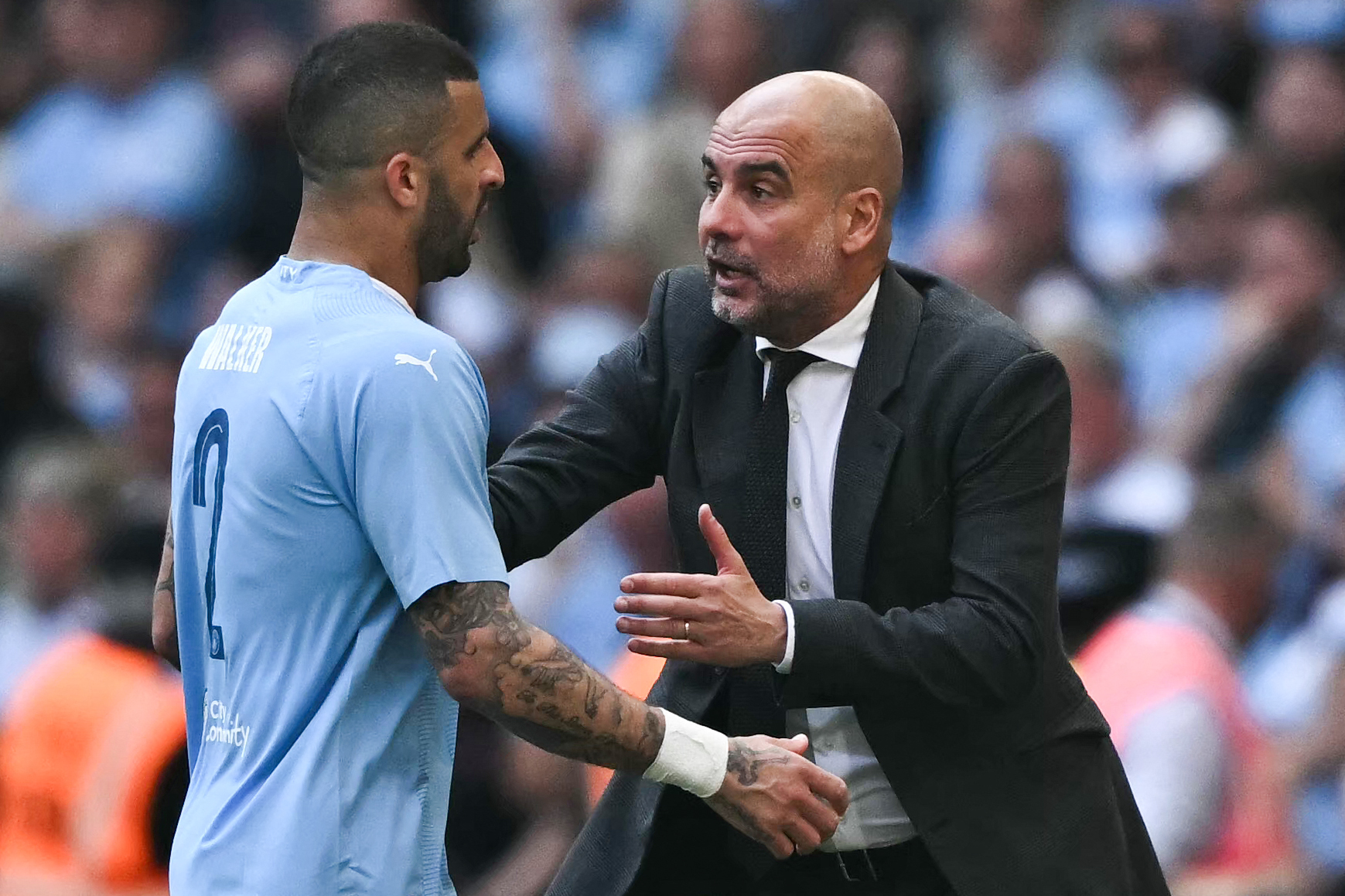 Guardiola benedice Walker-Milan: "In Italia? Può giocare dappertutto ...
