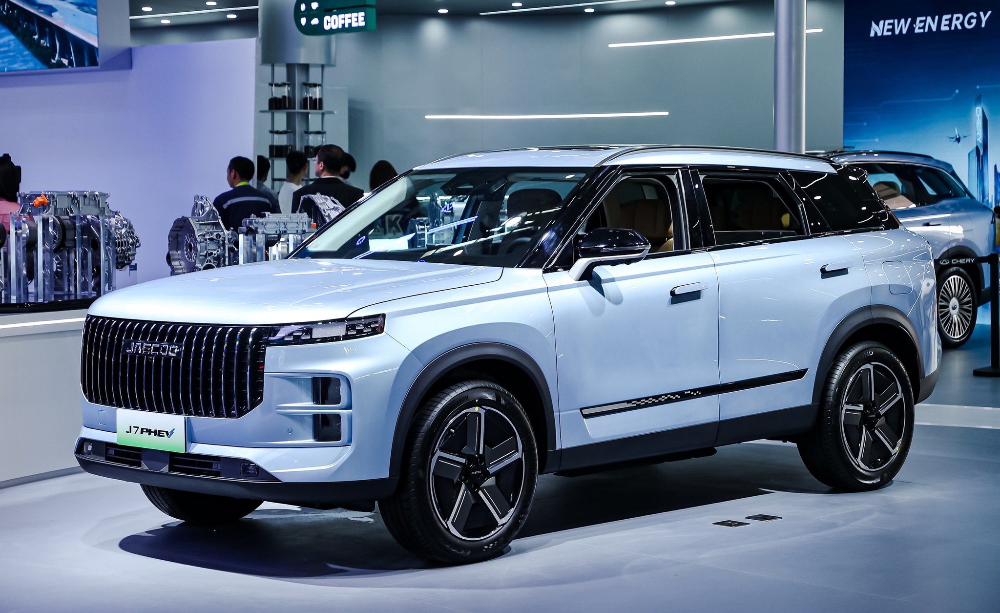 Auto ibride plug-in: Jaecoo 7 Shs, autonomia, batteria, motore ...