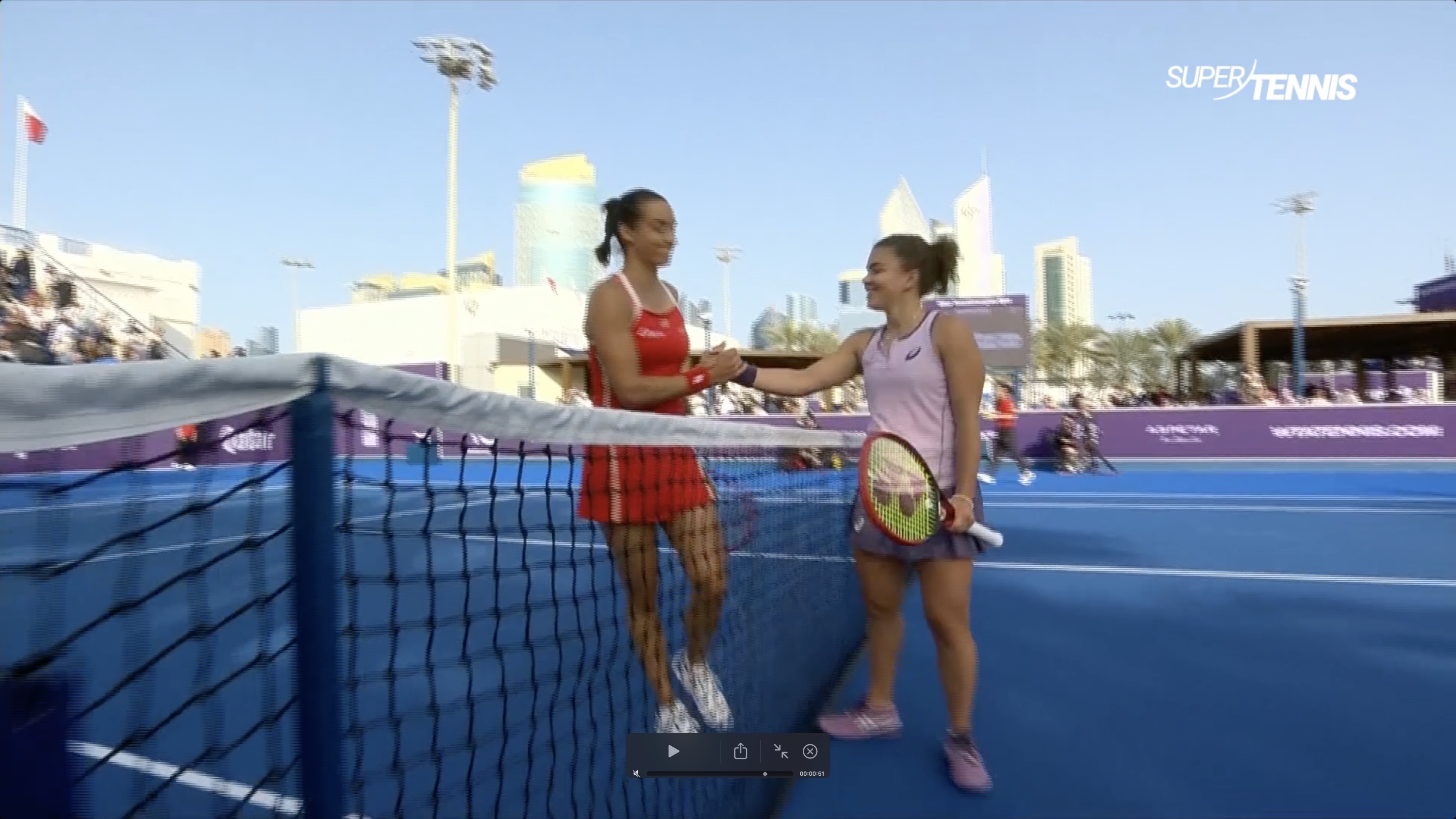 Paolini eliminata a Doha, Ostapenko vince 6-2 6-2 | Gazzetta.it