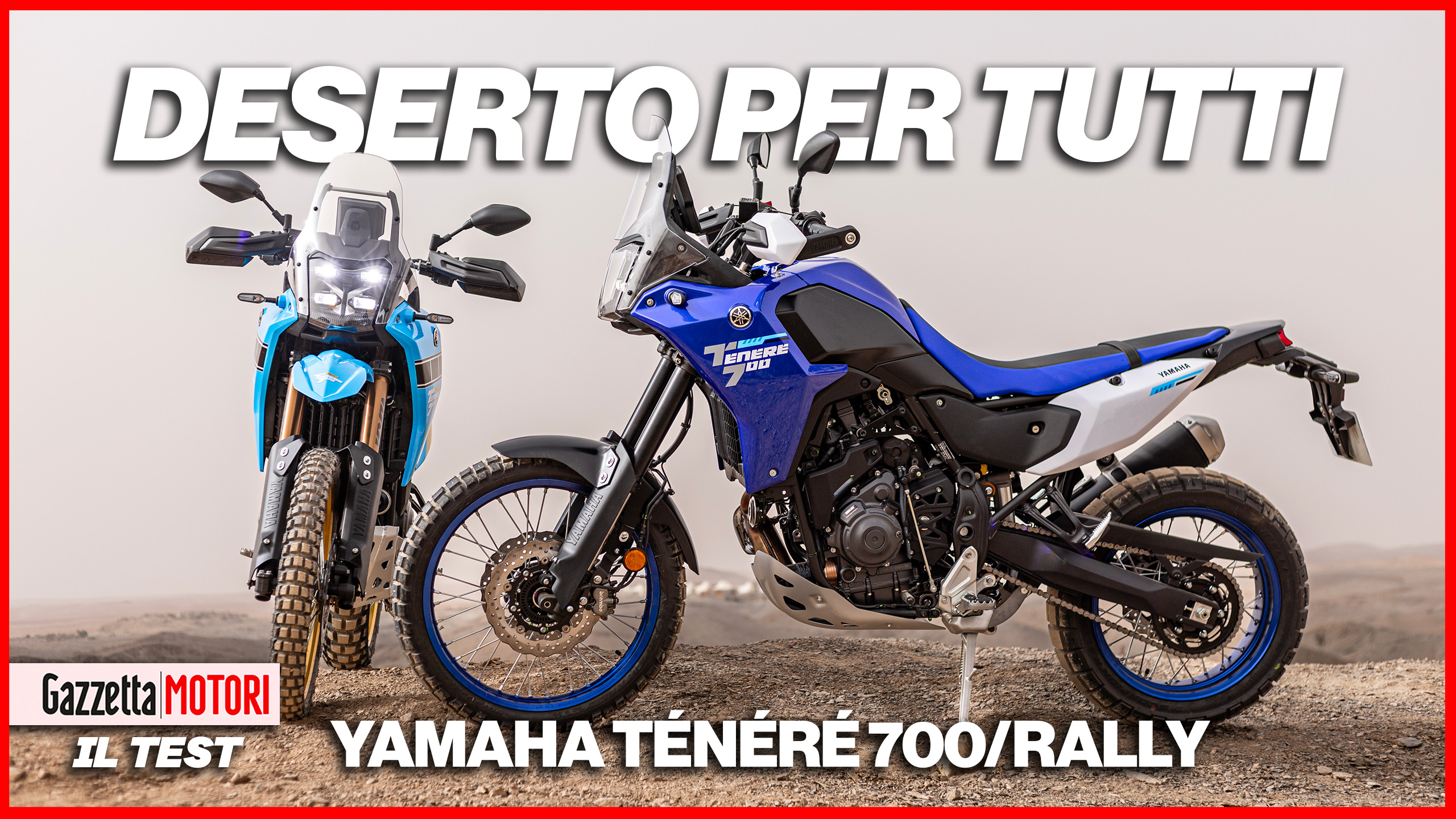 Yamaha Ténéré: 700 e Rally 2025, prova, dati tecnici e prezzi | Gazzetta.it
