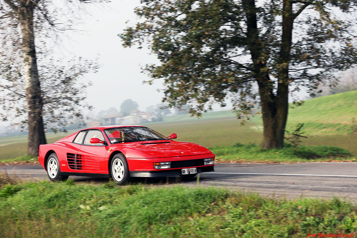 Ferrari Testarossa: prova, motore e prestazioni | Gazzetta.it