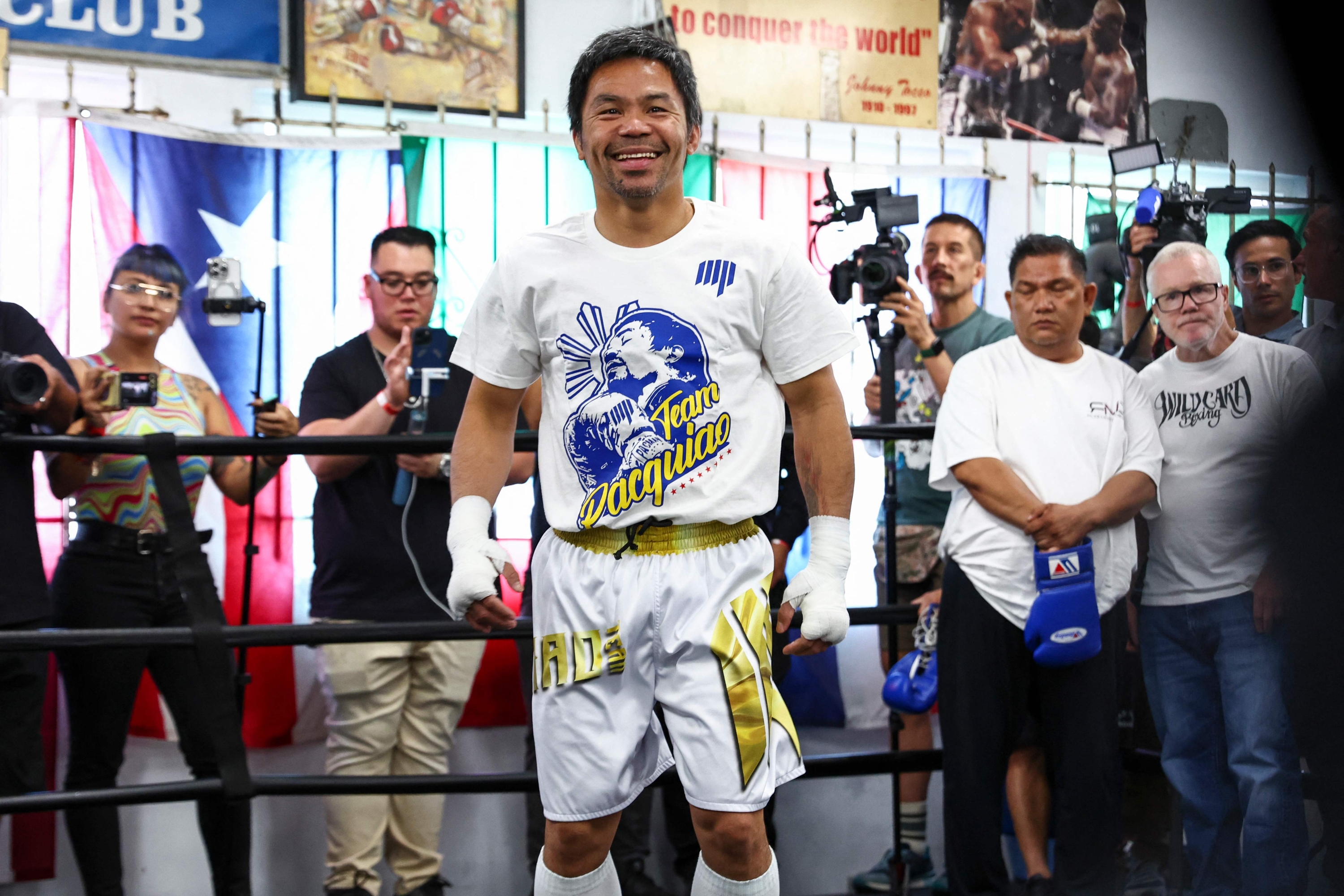 Manny Pacquiao a 46 anni sul ring per un titolo mondiale. "Sfido Padre ...