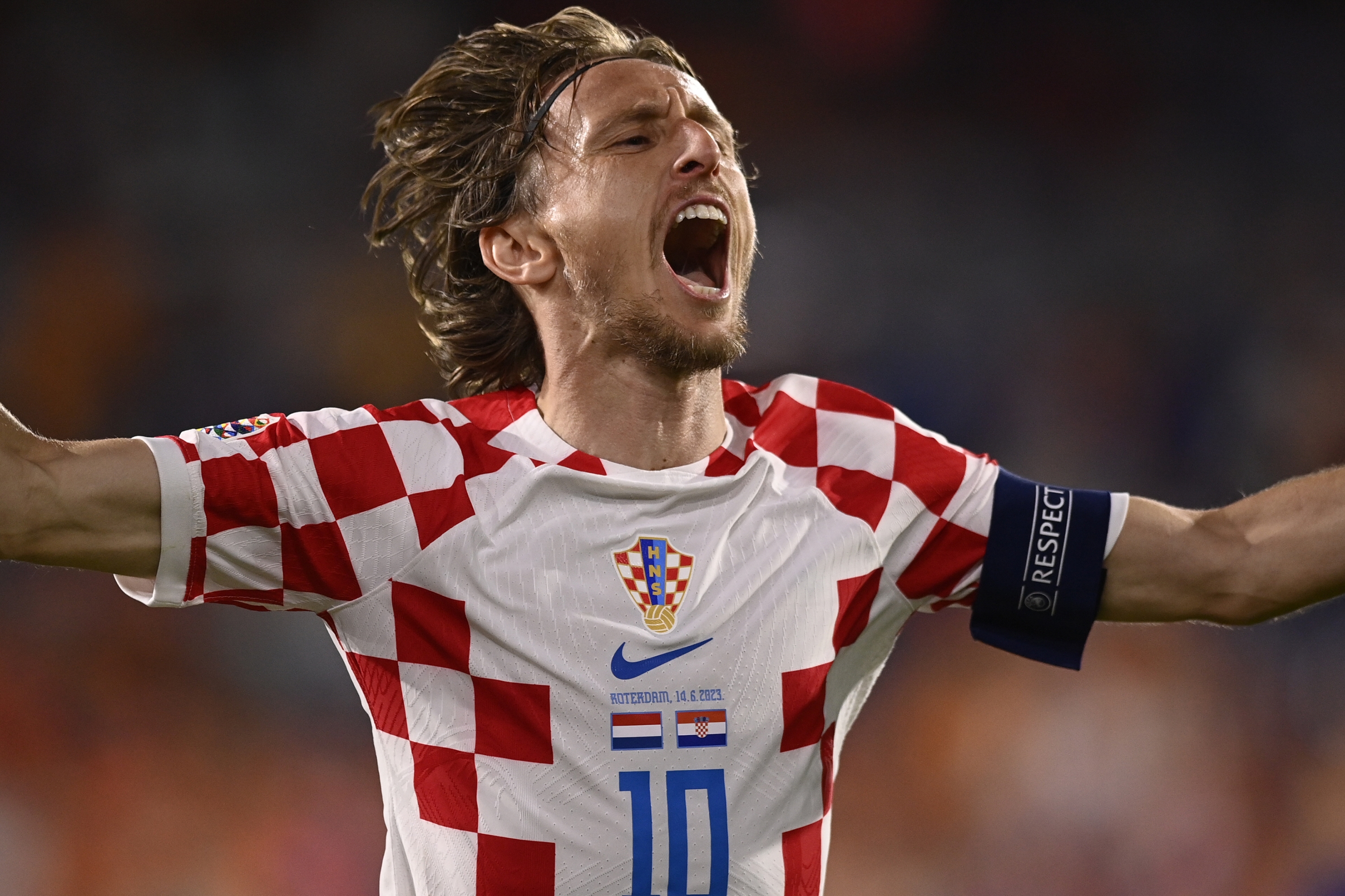 Modric, il debutto con la Croazia accanto a Tudor e contro Messi ...
