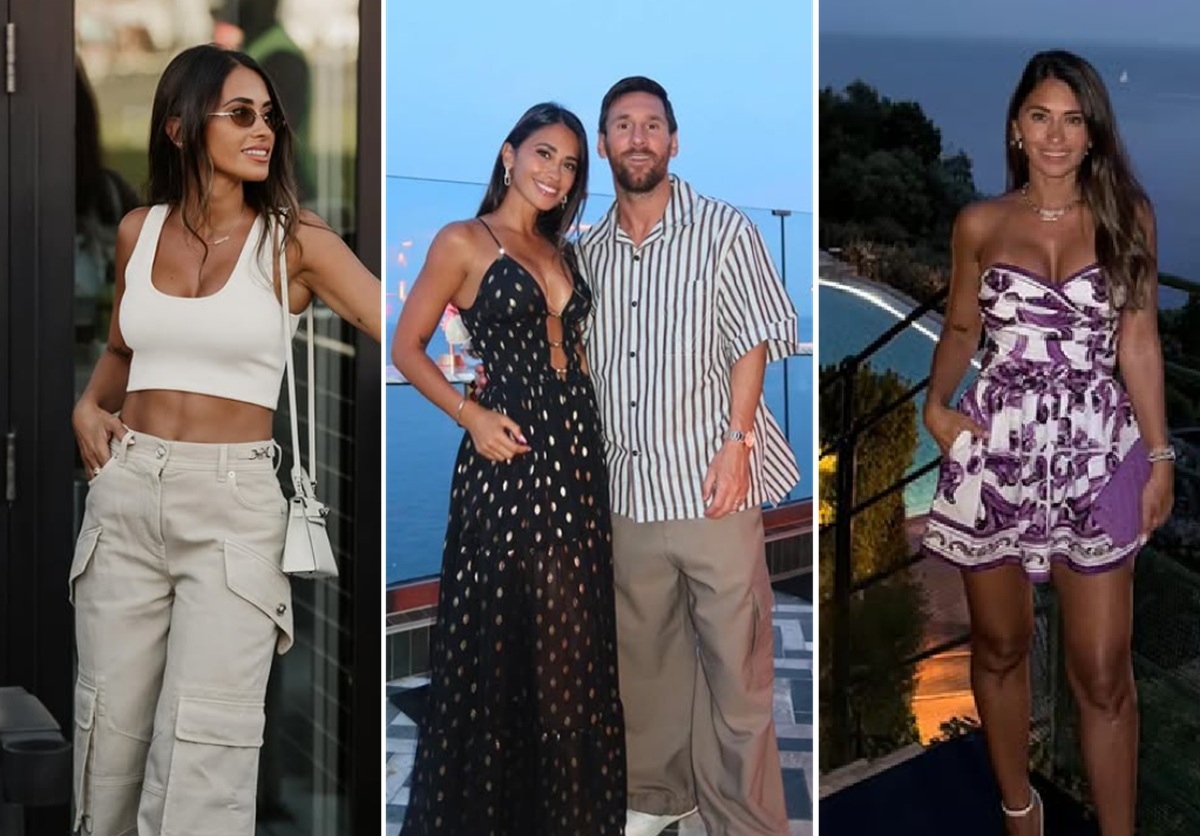 Antonela Roccuzzo moglie di Messi vende i vestiti per beneficenza ...