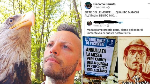 Lazio, il nuovo falconiere Giacomo Garruto è già un caso: sui social ...