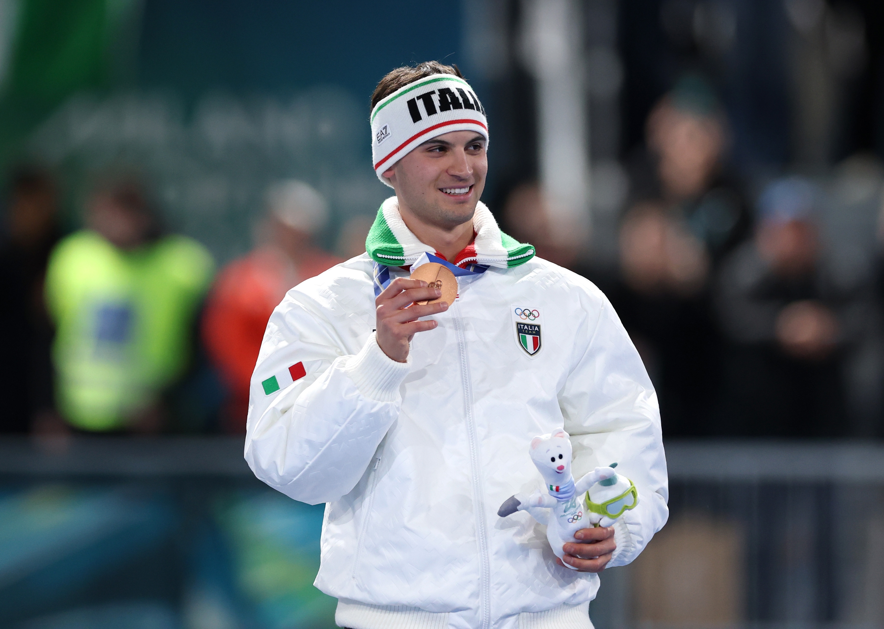 Riccardo Lorello, bronzo nel pattinaggio di velocità: "Mi sono gasato ...