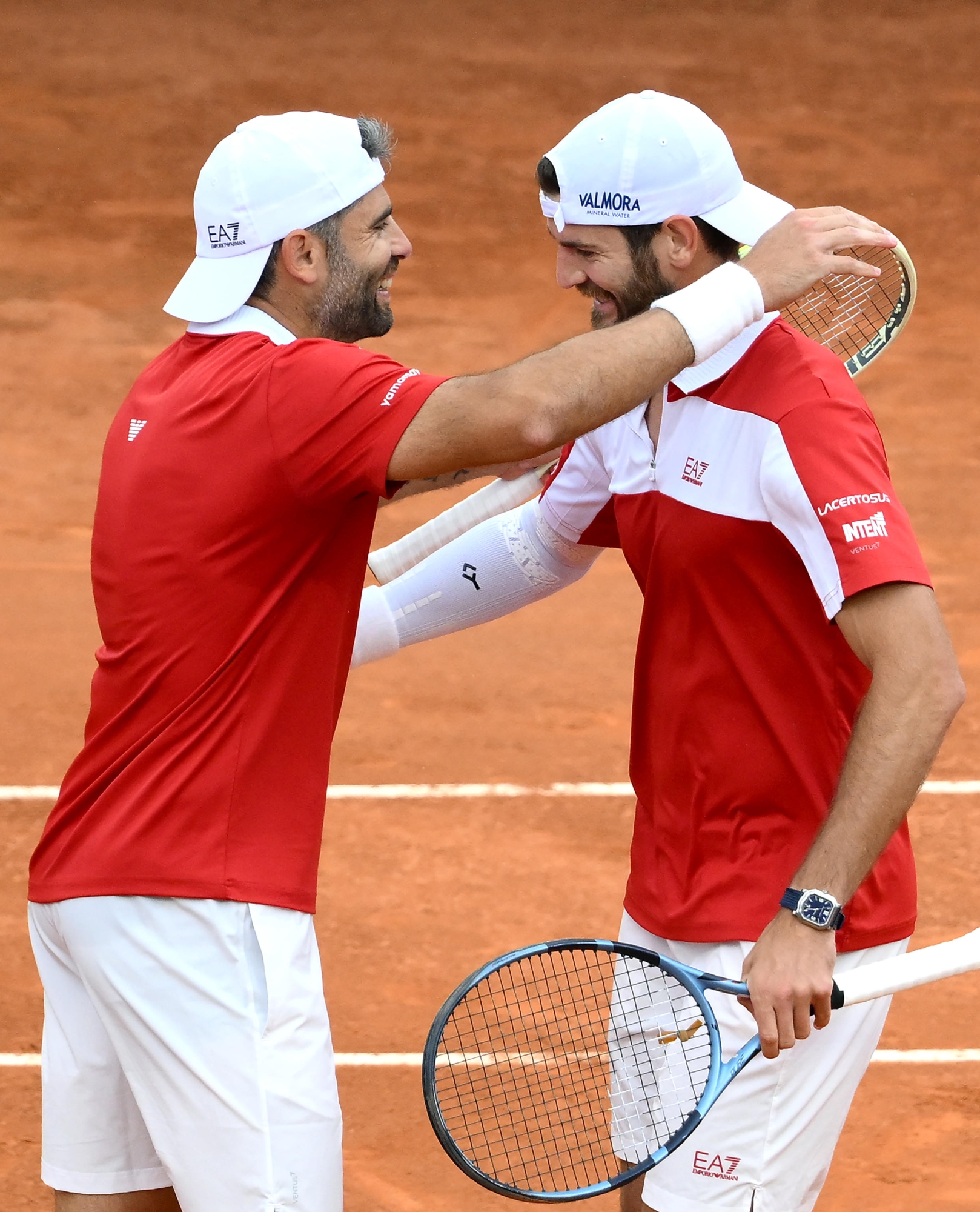Bolelli-Vavassori trionfano in doppio a Roma: battuti Granollers ...