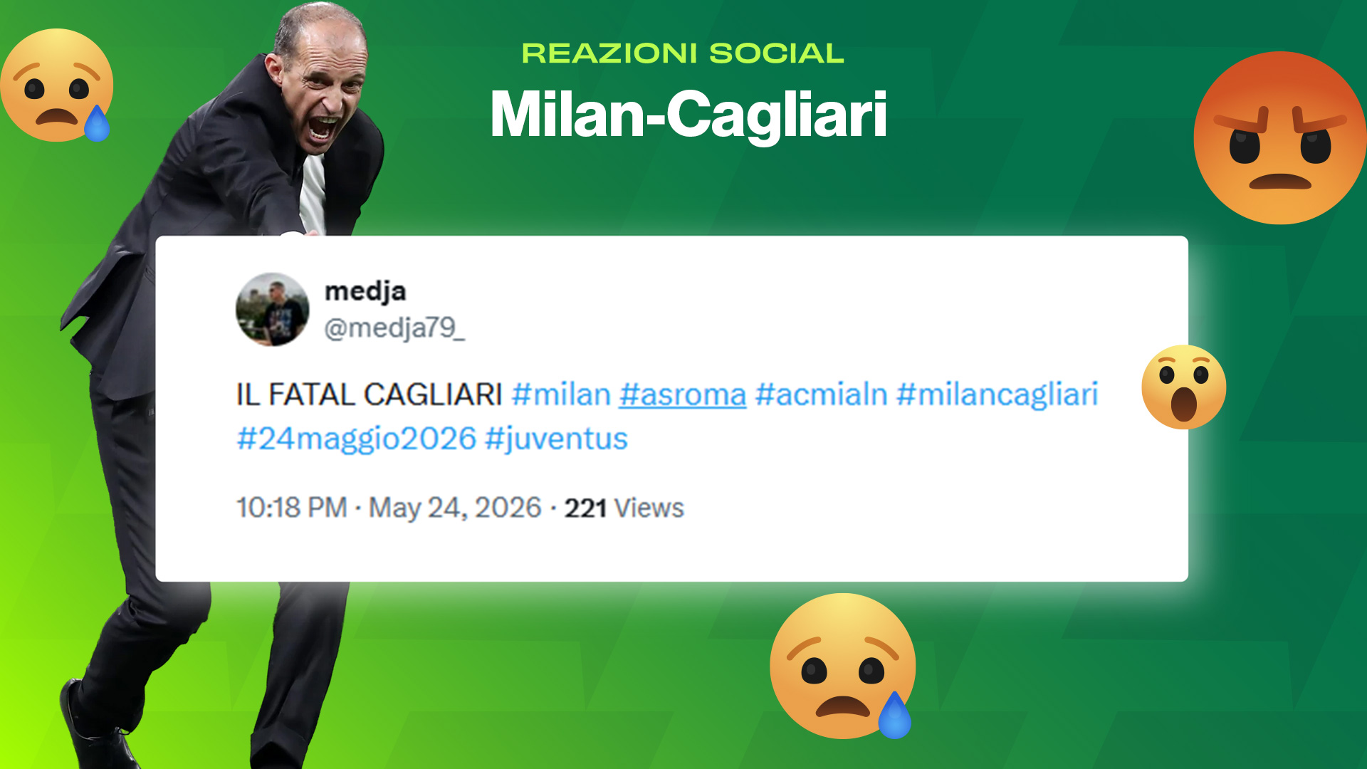 Milan, Allegri esonerato: è ufficiale. Via anche Furlani, Tare e ...