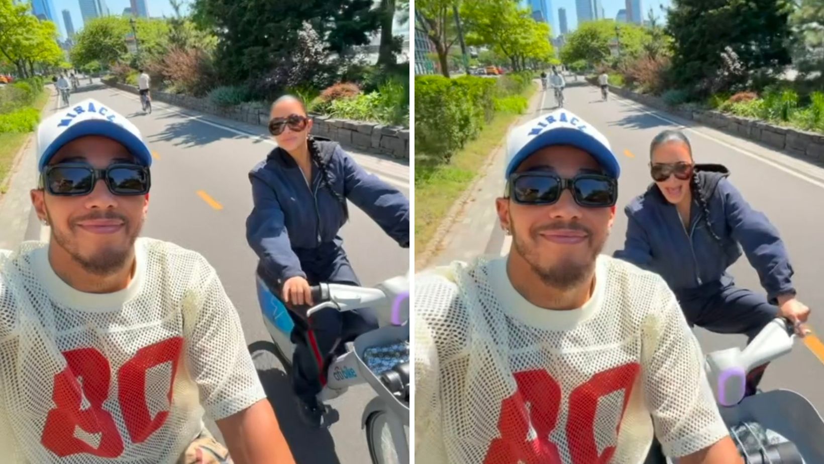 GP Monaco Kim Kardashian nel paddock Ferrari per sostenere Lewis ...